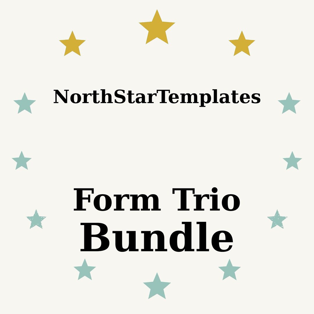 Form Trio-bundle – 3-piece Complete Set - Etsy