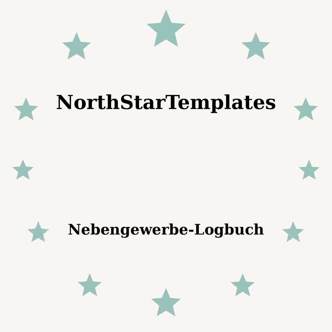 Side Business Logbook Premium Printable and Editable Template DE EN ES ...