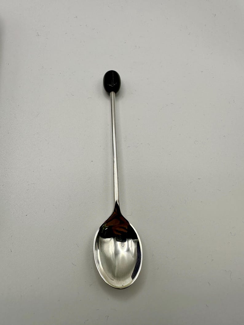 Antique Silver Plate Coffee Spoon Set – Mappin & Webb - Etsy UK