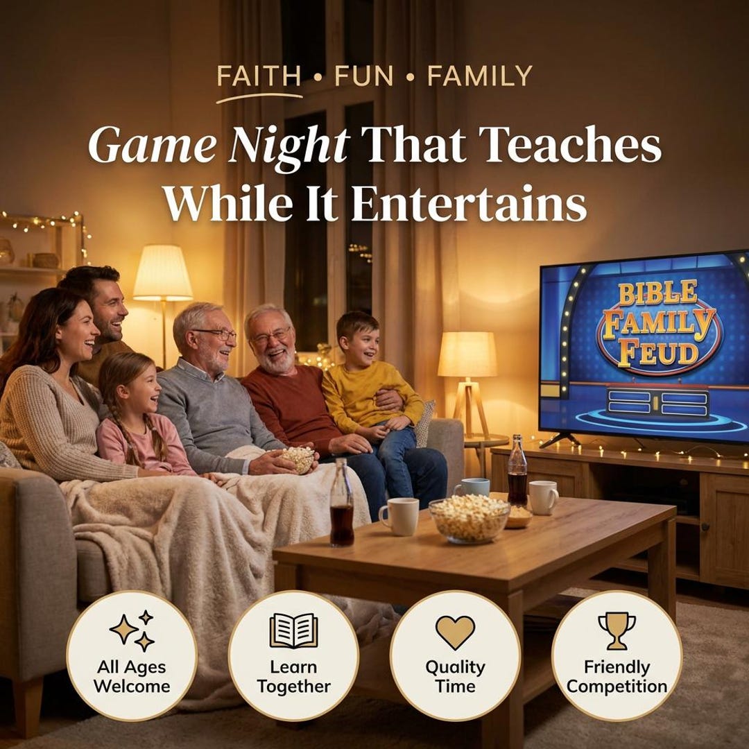 Bible Family Feud Powerpoint Game | Church Trivia (digital Download) - Etsy