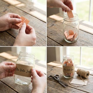 DIY Date Night Idea Jar | Boho Couples Anniversary 2026 Valentine Gift ...