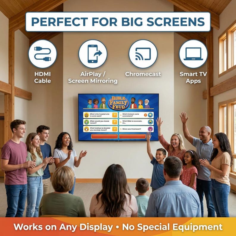 Bible Family Feud Powerpoint Game | Church Trivia (digital Download) - Etsy