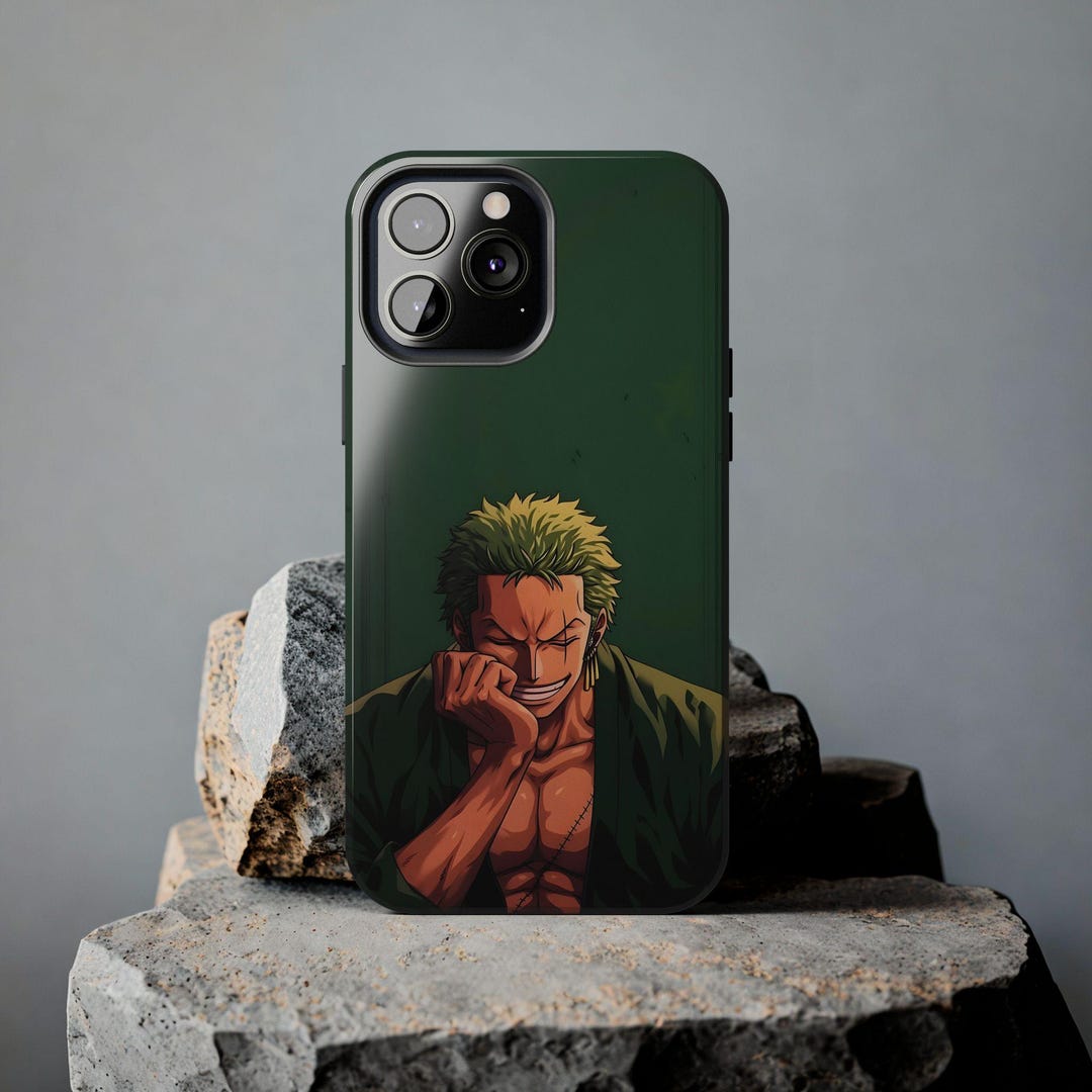 Roronoa Zoro Anime Phone Case: Tough Lexan Plastic, Glossy Finish - Etsy