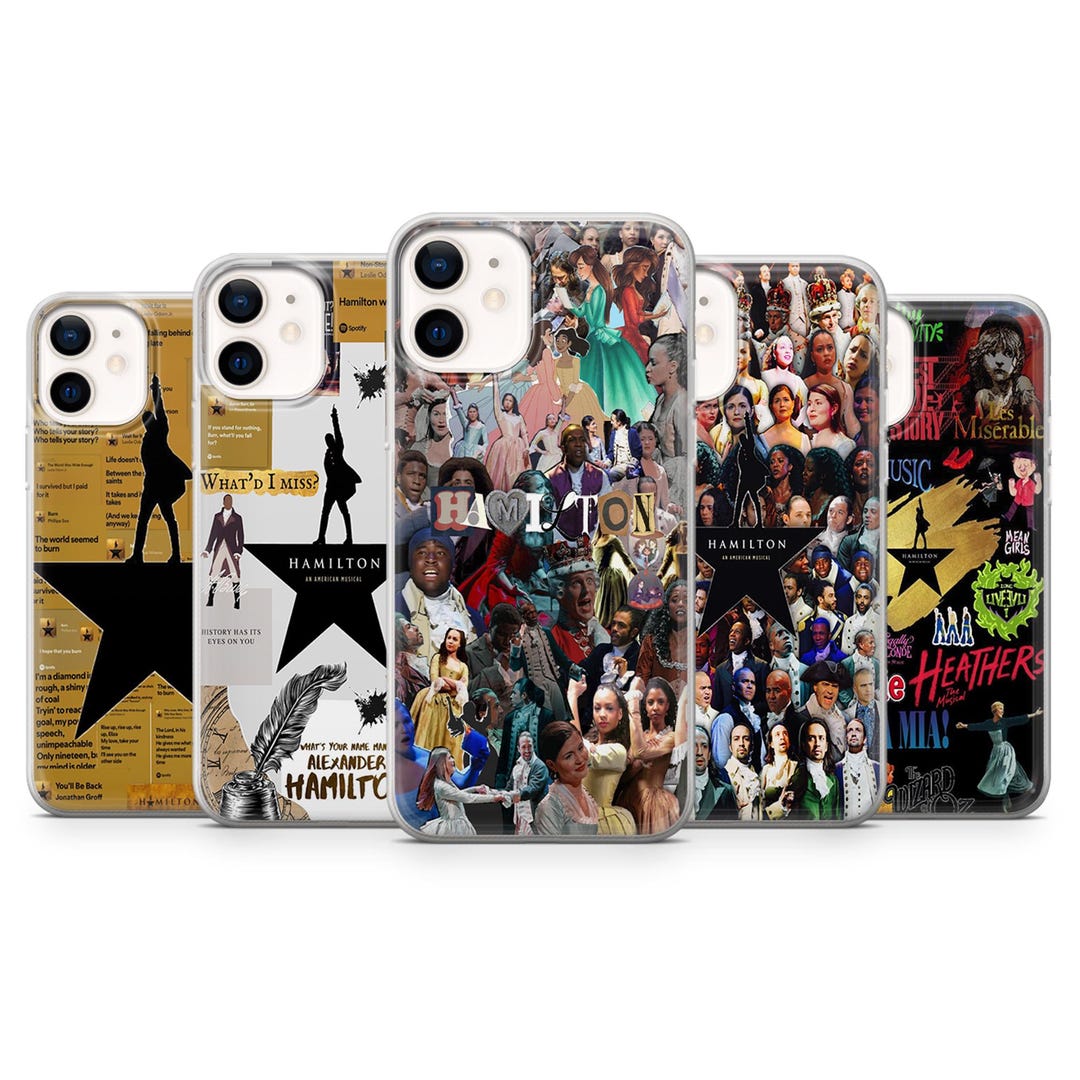 Hamilton Broadway Musical Phone Case Cover for iPhone 17pro, 16, 15, 14 ...