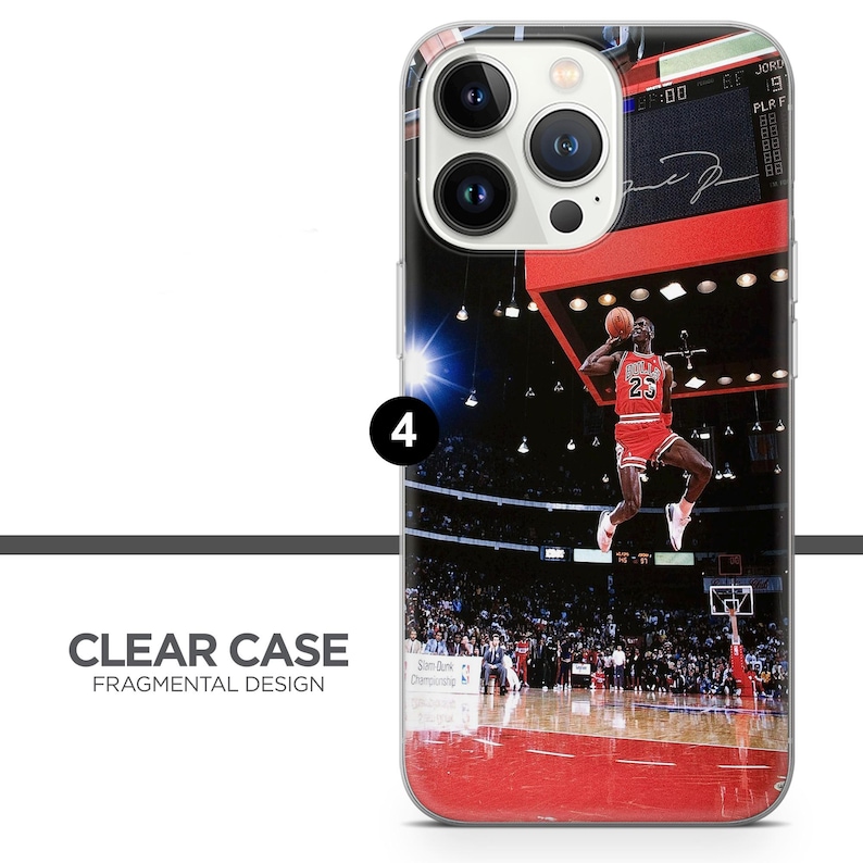 Michael Jordan Phone Case Basketball Legend Cover for iPhone 17pro, 16 ...