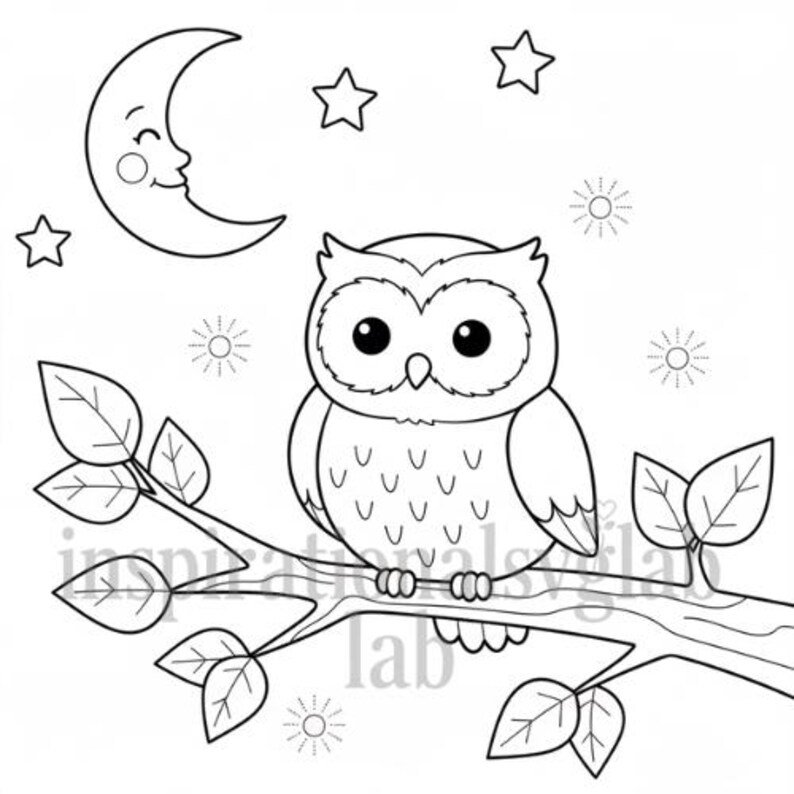 Cute Animal Drawings for Kids PDF, 25 Animal Drawing Pages, Cute Kids ...