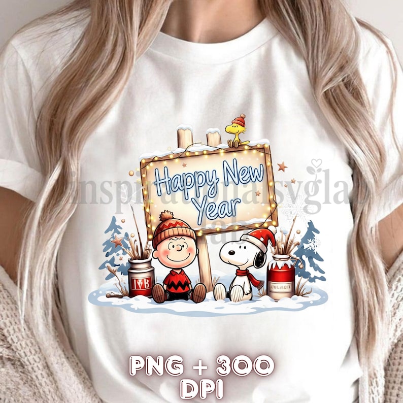 Welcome Happy New Year 2026, Brown PNG, Clipart, Snoopy and Charlie ...