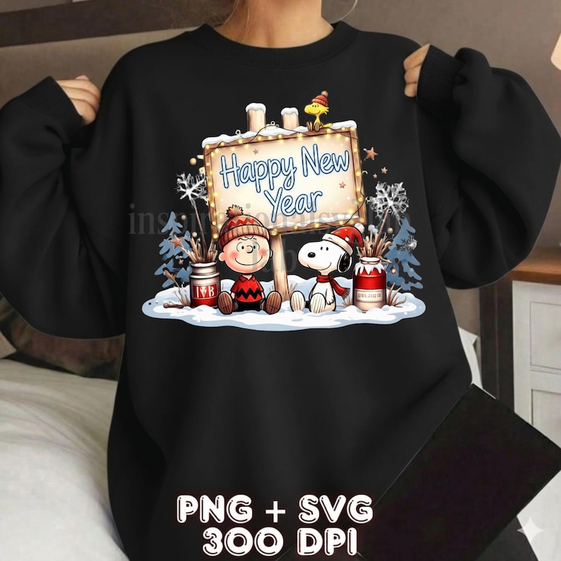 Welcome Happy New Year 2026, Brown PNG, Clipart, Snoopy and Charlie ...