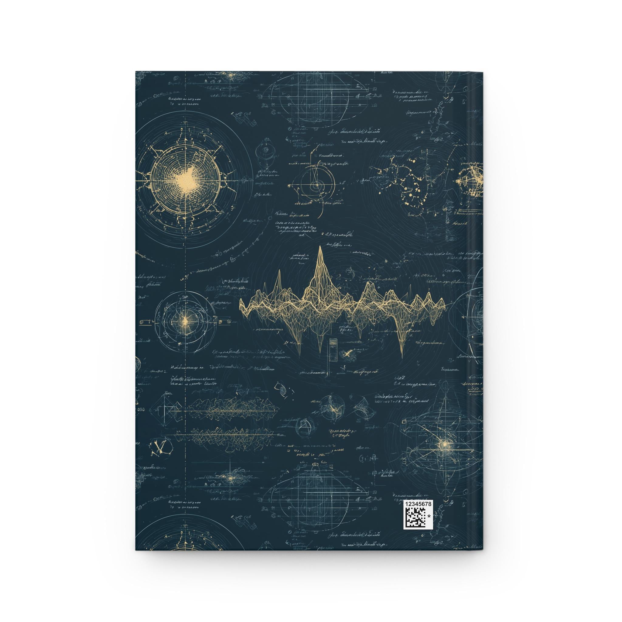 Hardcover Journal Physics and Space Design Personalized Notebook Gift ...