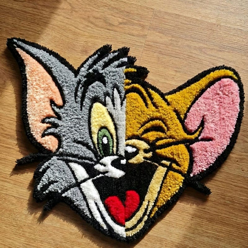 Cartoon Kitchen Rug - Etsy