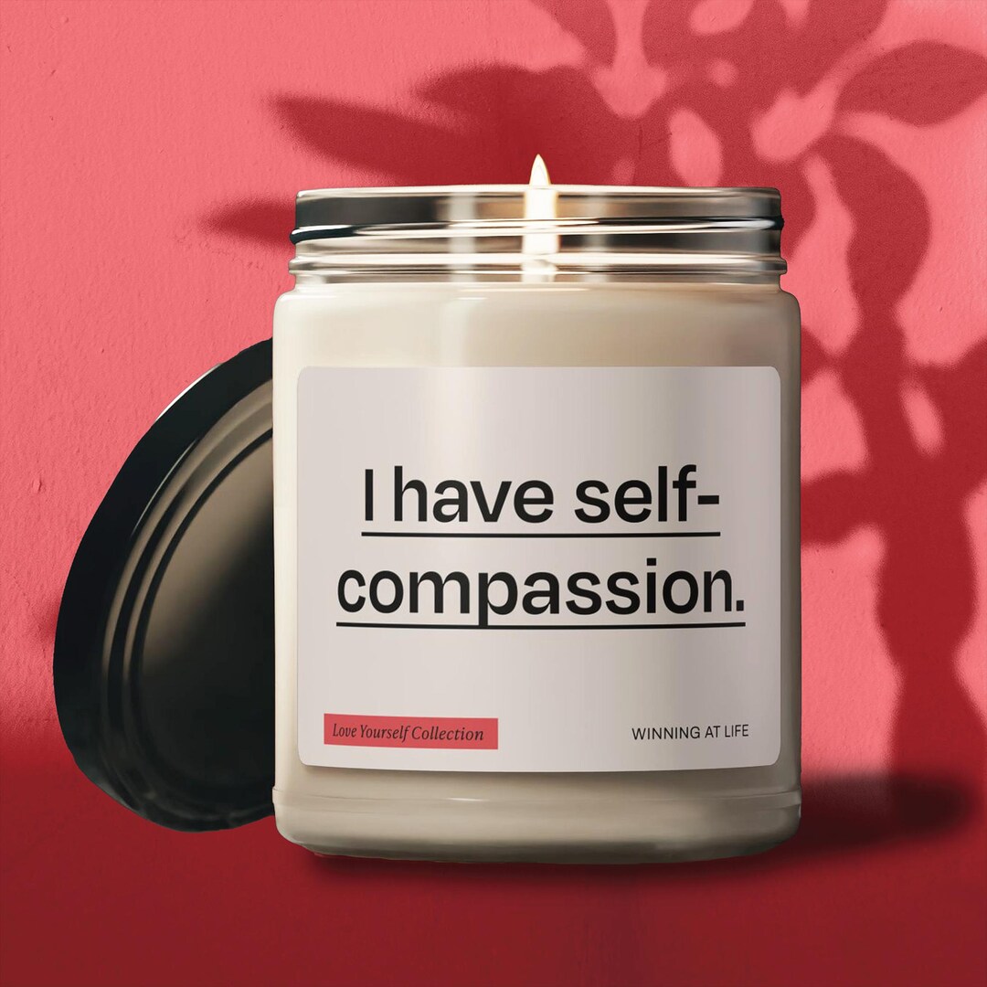 I Have Self-compassion Candle, Self-love Affirmation Candle, Gift for ...