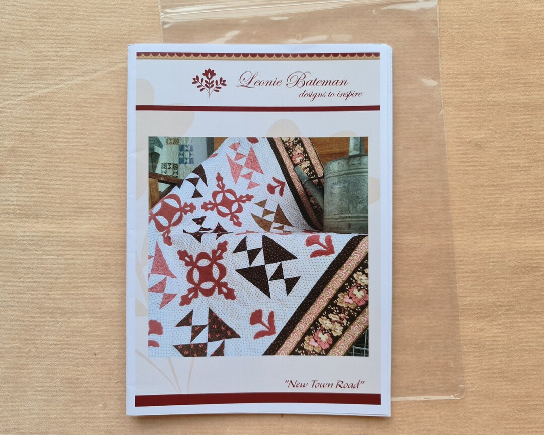 Leonie Bateman Quilt Pattern New Town Road DIY Tutorial With ...