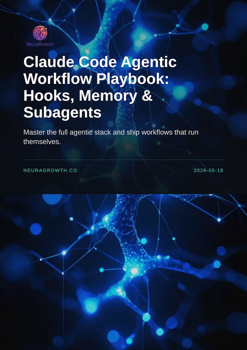 Claude Code Agentic Workflow Playbook: Hooks, Memory & Subagents - Etsy ...