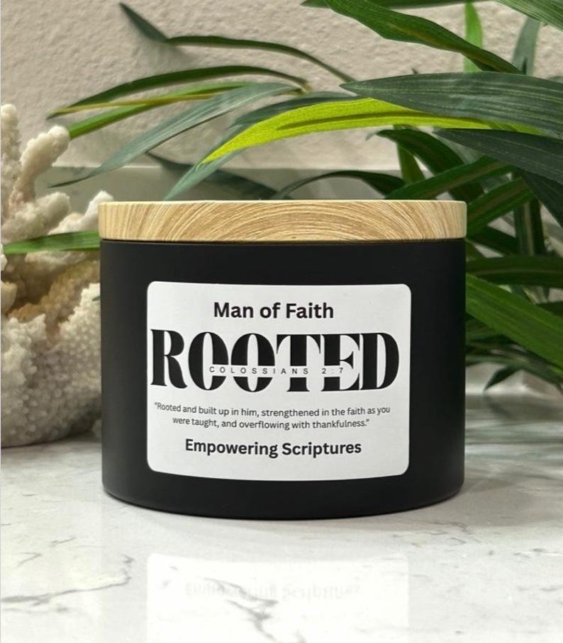 Man of Faith, Scripture Jar, Bible Verse Jar, Christian Gift ...