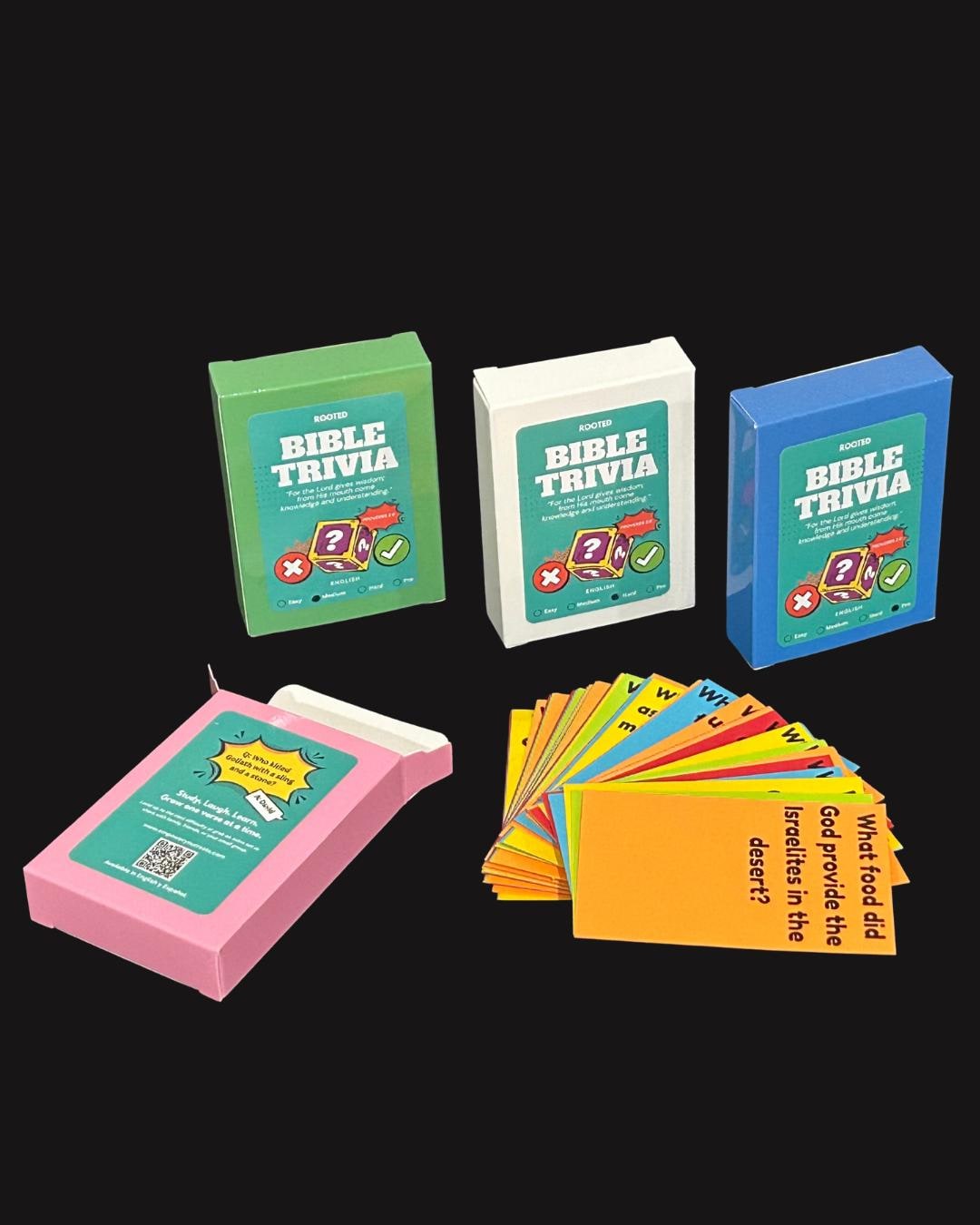 Bible Trivia Game for Families, Youth Groups & Bible Study, Christian ...