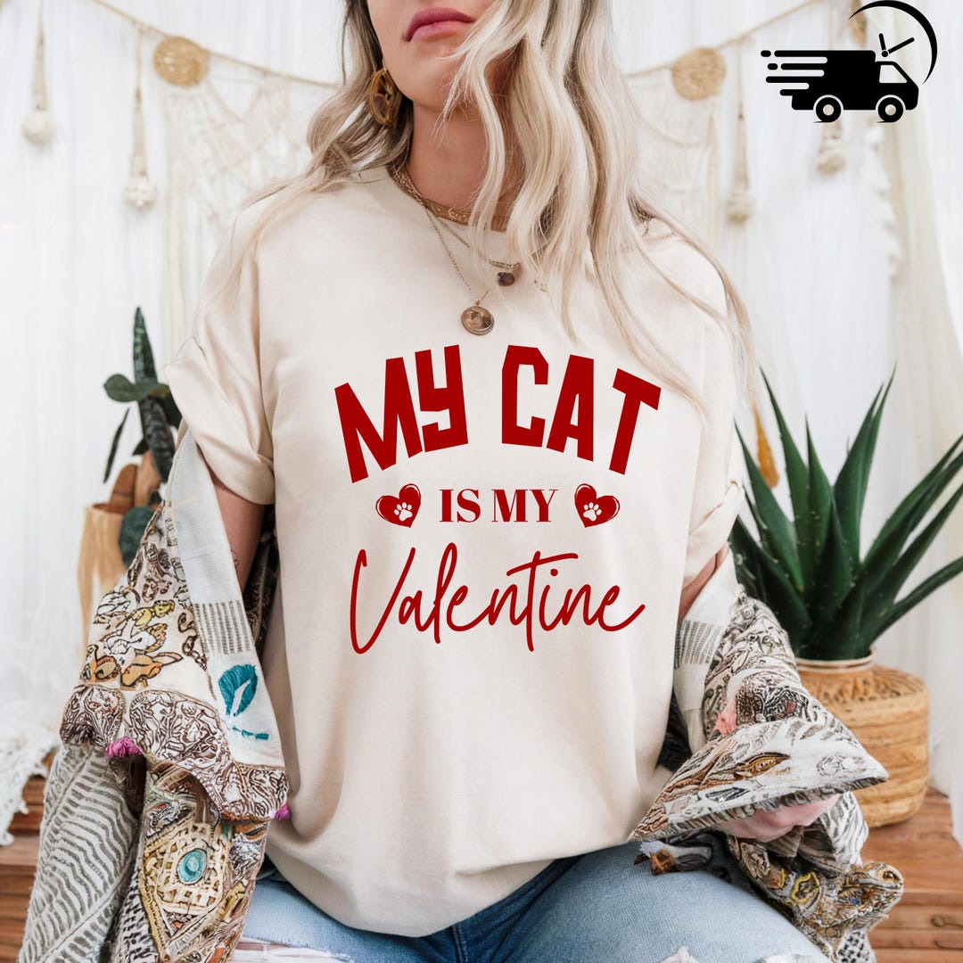 Funny Cat Valentine Shirt Cute Anti Love Tee Cat Mom Gift Single Life ...