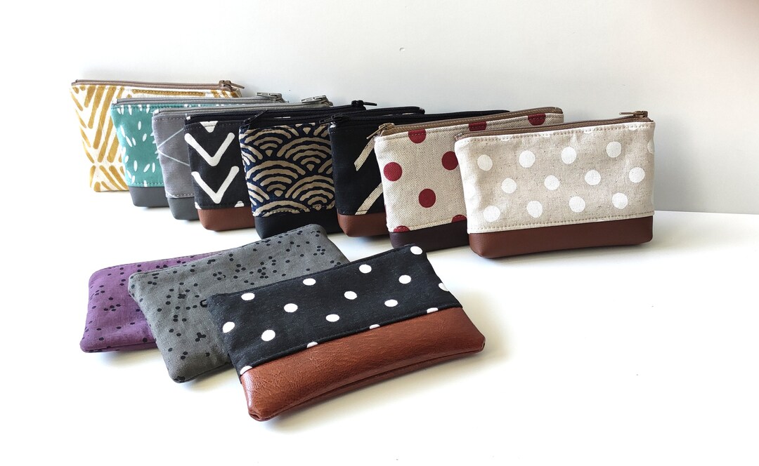 Mini Wallet, Coin Purse, Small Zipper Pouch, Card Holder, - Etsy