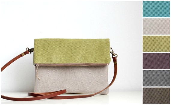Create Your Own Foldover Crossbody Bag Every Day Purse - Etsy