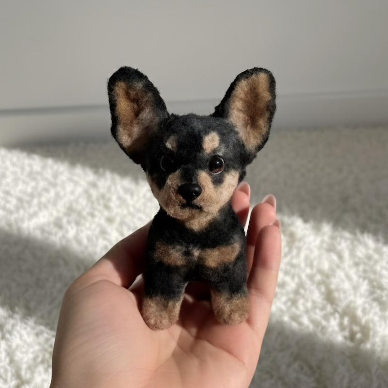 Miniature Pinscher Keychain - Etsy