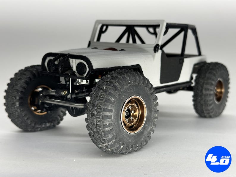 SCX24 CJ7 Jeep "deviant" Rock Crawler Buggy Body 155mm - Etsy