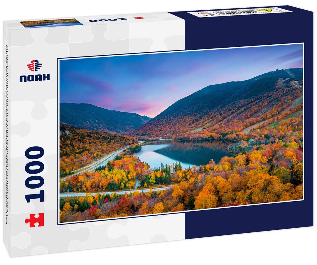 Noah Jigsaw Puzzle Beautiful Fall Colors in Franconia Notch State Park ...