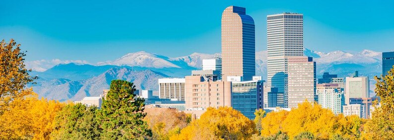 Noah Jigsaw Puzzle Scenic of Denver Colorado Skyline. City Park and ...