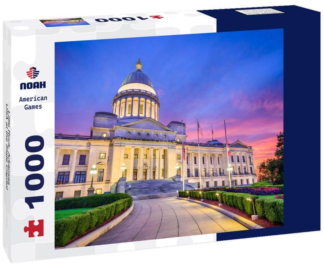 Noah Jigsaw Puzzle Little Rock, Arkansas, USA at the State Capitol ...