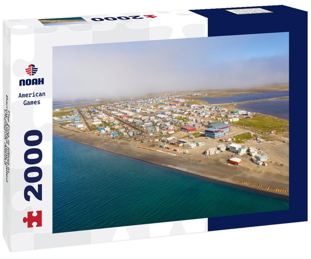 Noah Jigsaw Puzzle the Fog is Lifting in Barrow Alaska Now Called ...