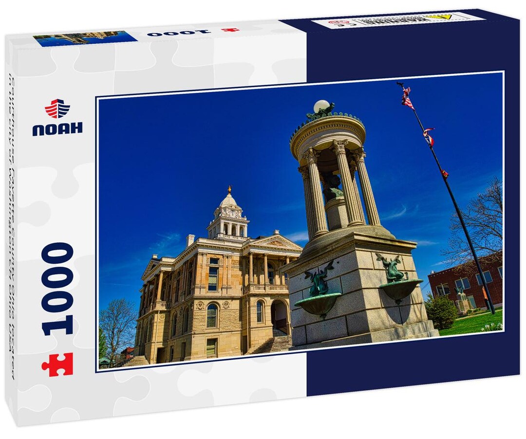 Courthouse Fayette County Ohio Located in the City of Washington CH ...