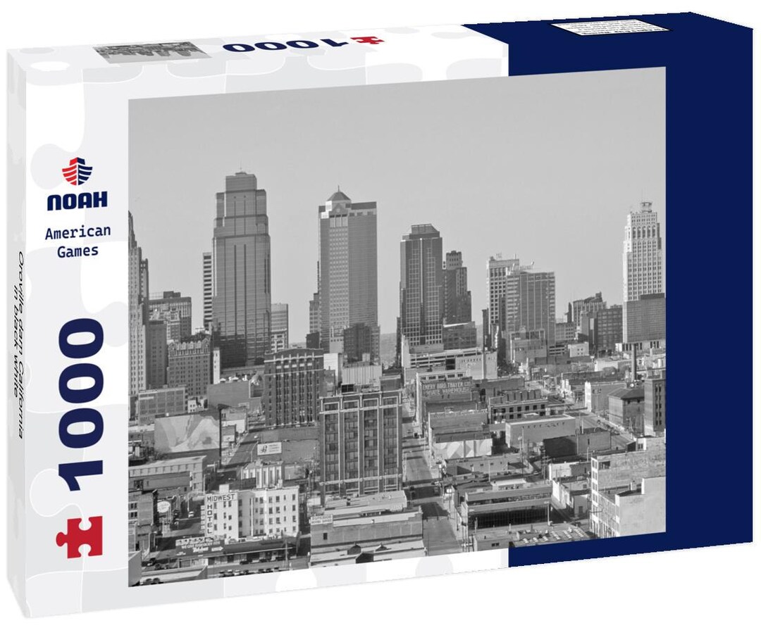 Noah Jigsaw Puzzle Kansas City Skyline From Crown Center in Missouri ...