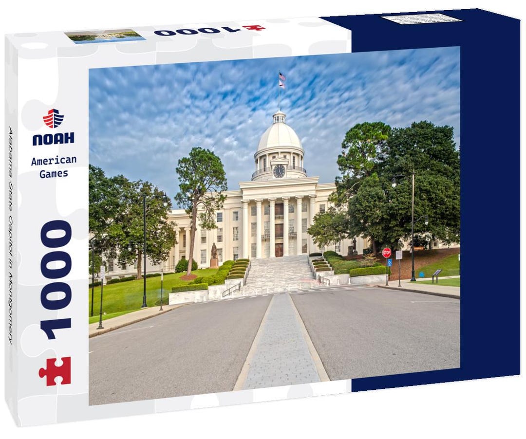 Noah Jigsaw Puzzle Alabama State Capitol in Montgomery 1000pc Puzzle ...