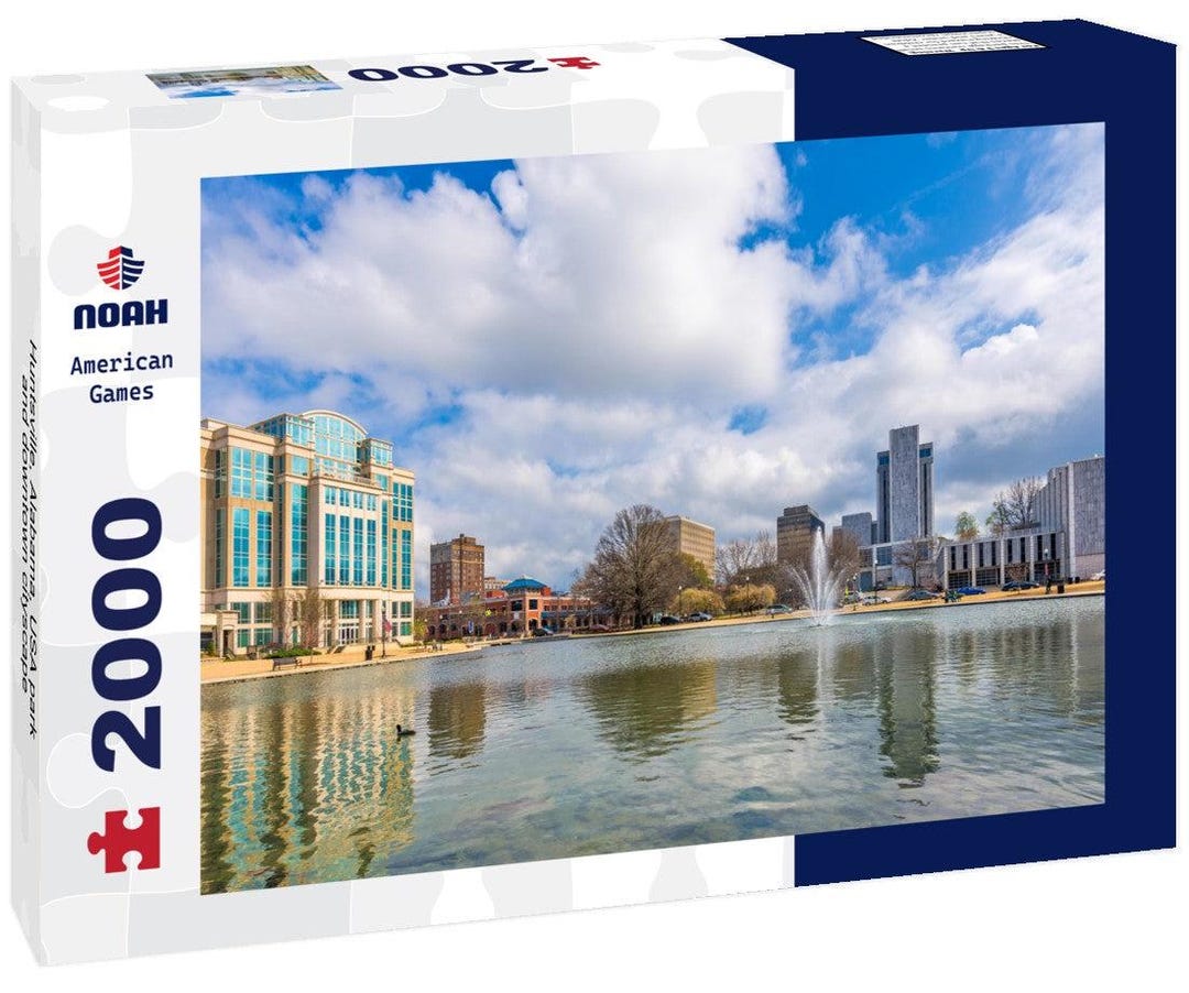 Noah Jigsaw Puzzle Huntsville, Alabama, USA Park and Downtown Cityscape ...