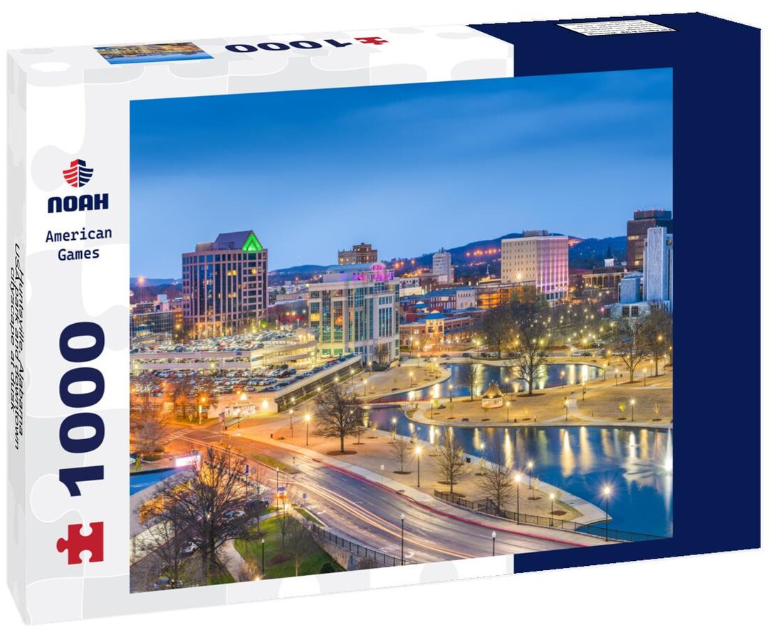 Noah Jigsaw Puzzle Huntsville, Alabama, USA Park and Downtown Cityscape ...