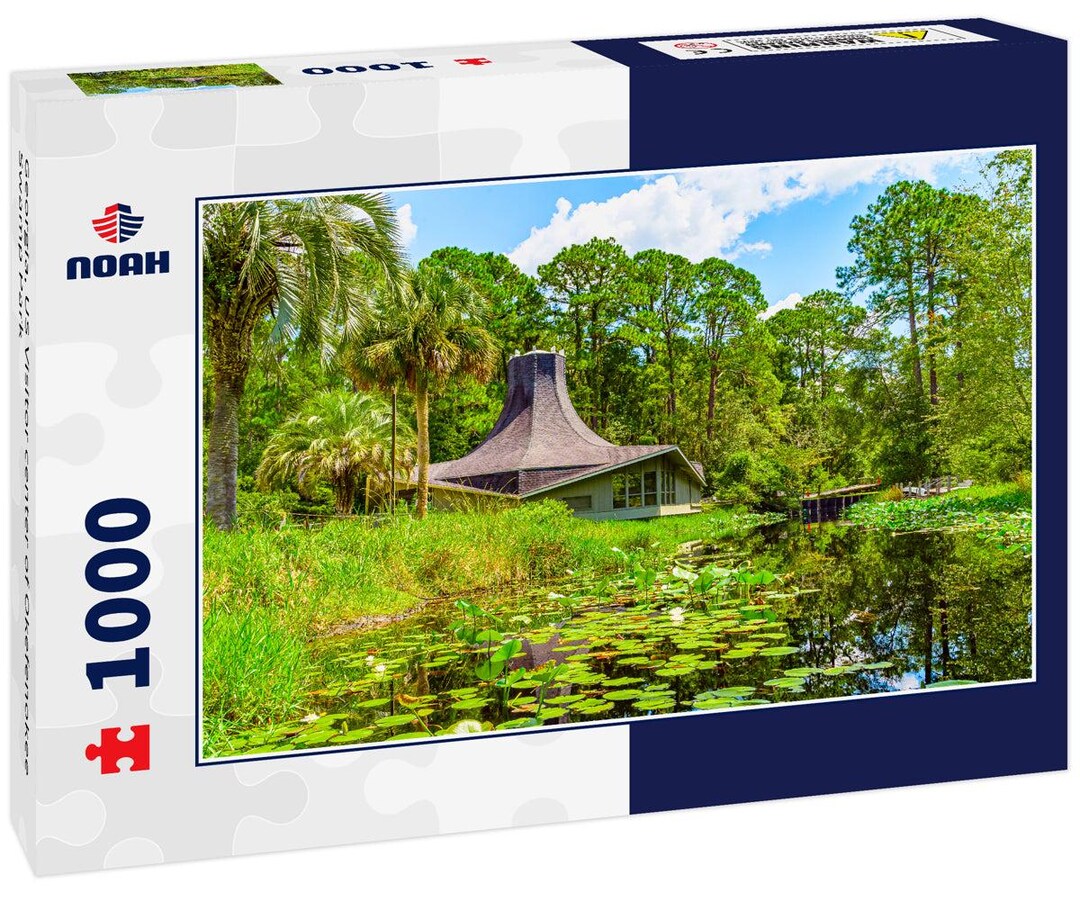 Noah Jigsaw Puzzle Georgia, US Visitor Center of Okefenokee Swamp Park ...