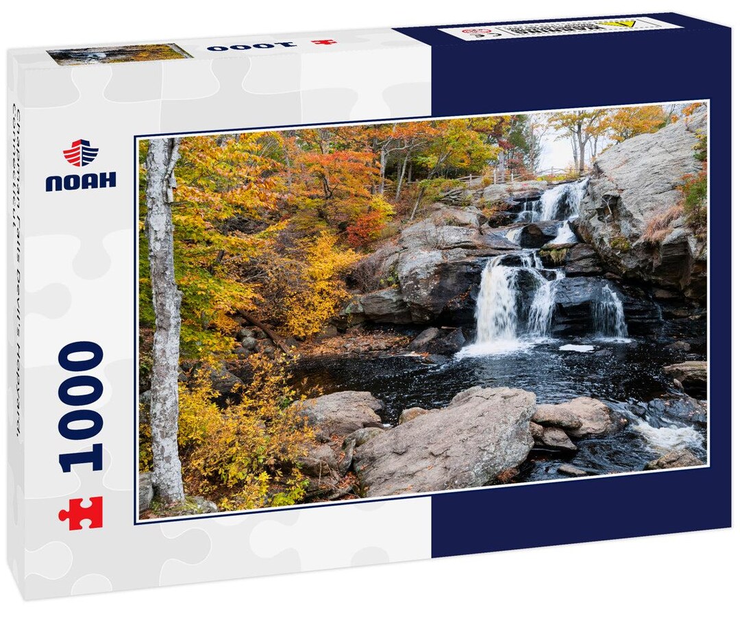 Noah Jigsaw Puzzle Chapman Falls Devil's Hopyard, Connecticut 1000pc ...
