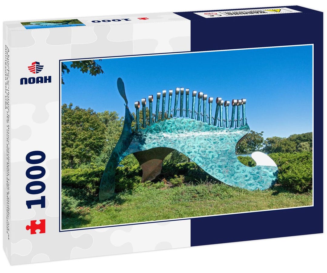 Noah Jigsaw Puzzle A Kinetic Sculpture by Bruce Stillman 1983, Public ...
