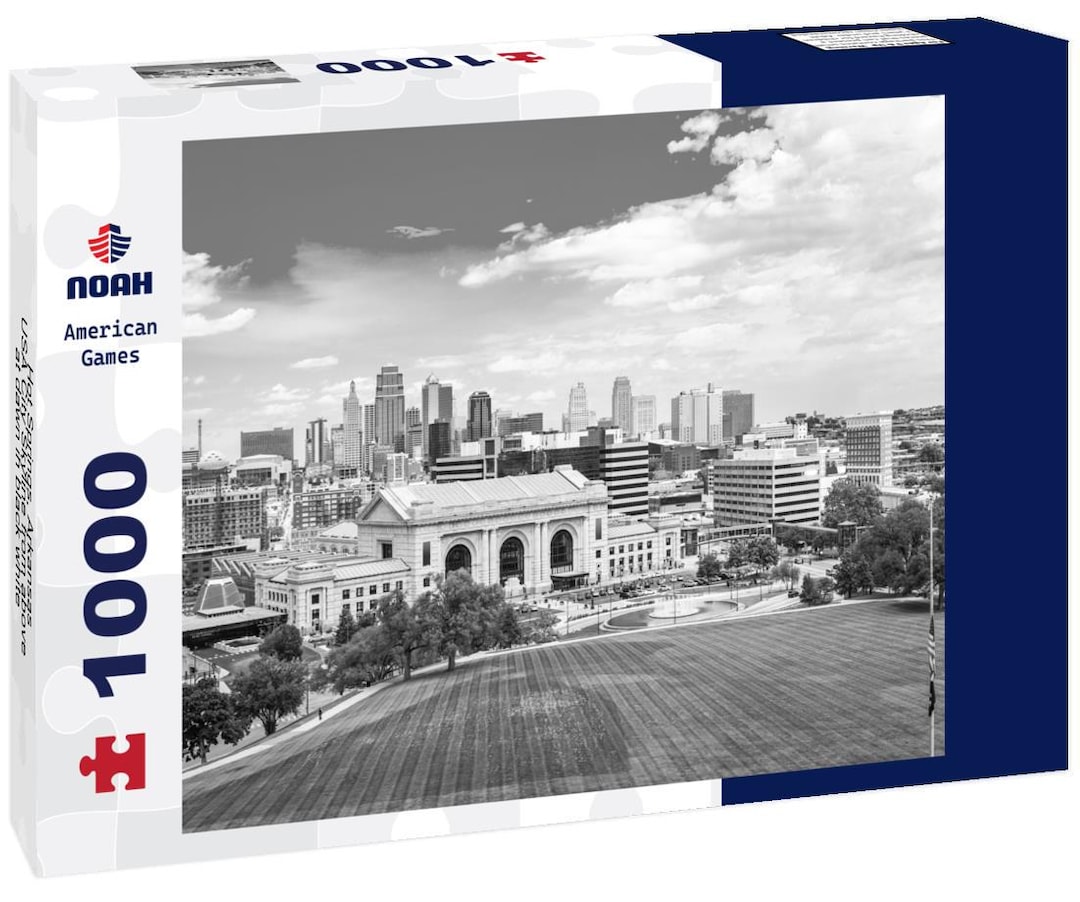 Noah Jigsaw Puzzle Downtown Skyline of Kansas City, Missouri Featuring ...