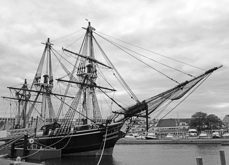 Noah Jigsaw Puzzle Antique Ship Friendship of Salem Docked at a Pier in ...