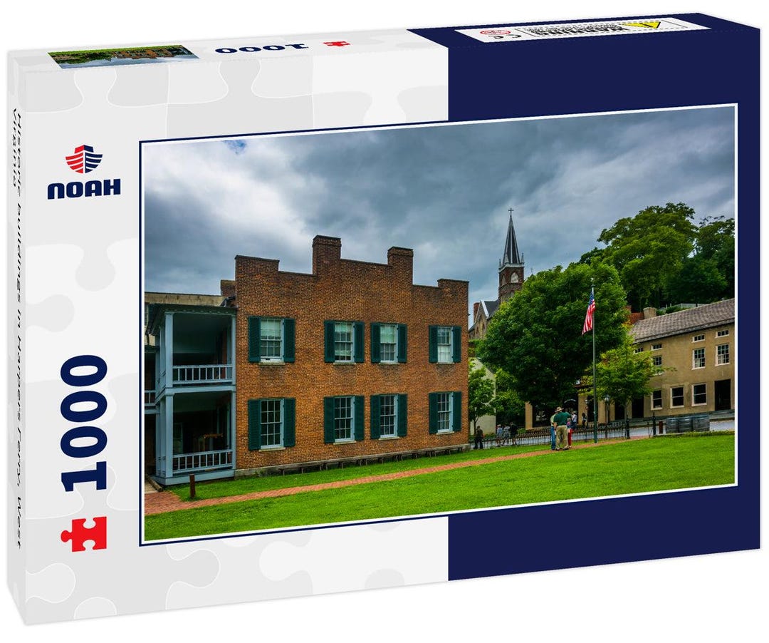 Noah Jigsaw Puzzle Historic Buildings in Harpers Ferry, West Virginia ...
