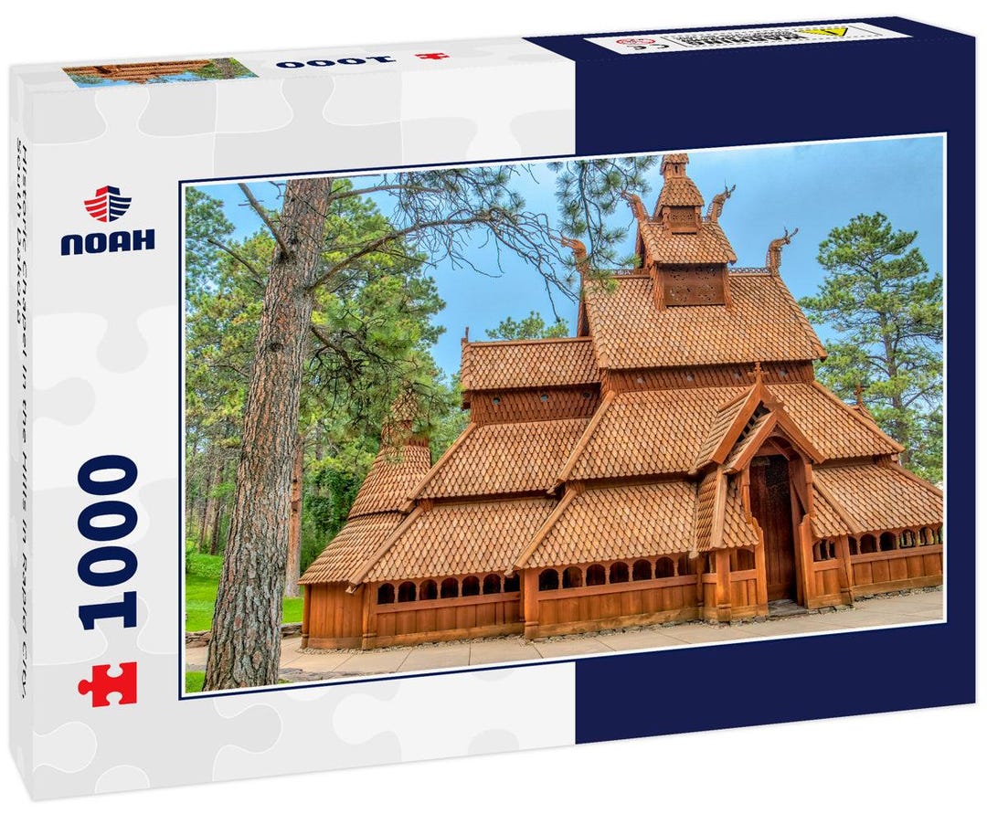 Noah Jigsaw Puzzle Historic Chapel in the Hills in Rapid City, South ...