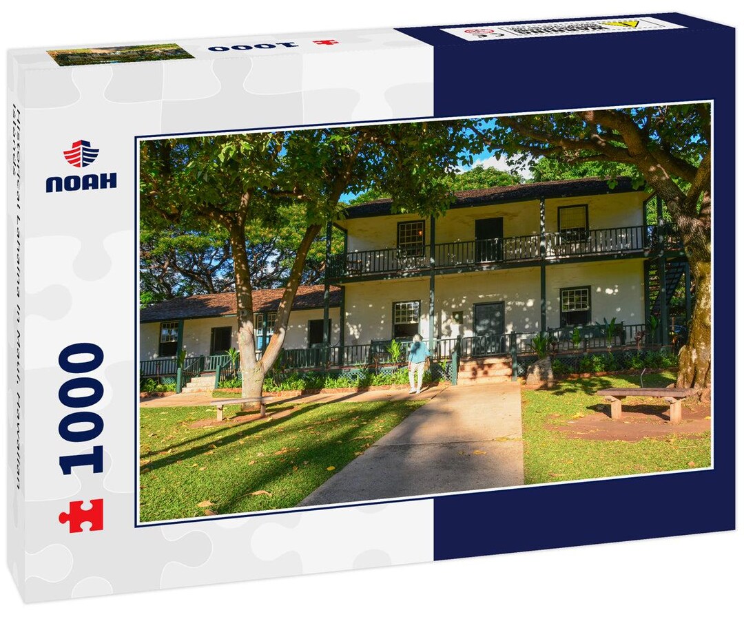 Noah Jigsaw Puzzle Historical Lahaina in Maui, Hawaiian Islands 1000 ...