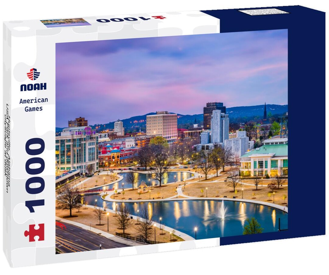 Noah Jigsaw Puzzle Huntsville, Alabama, USA Park and Downtown Cityscape ...