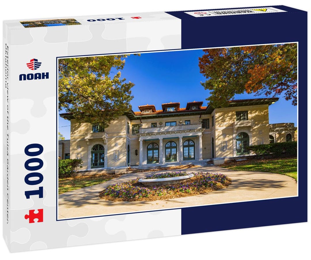 Noah Jigsaw Puzzle Exterior View of the Tulsa Garden Center, Oklahoma ...