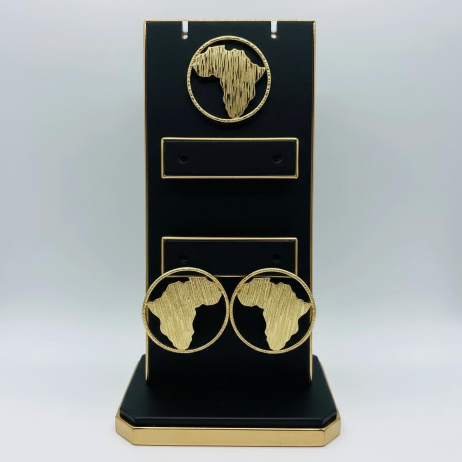 18k Gold Plated Africa Map Ring by Berryredgals • Afrocentric Statement ...