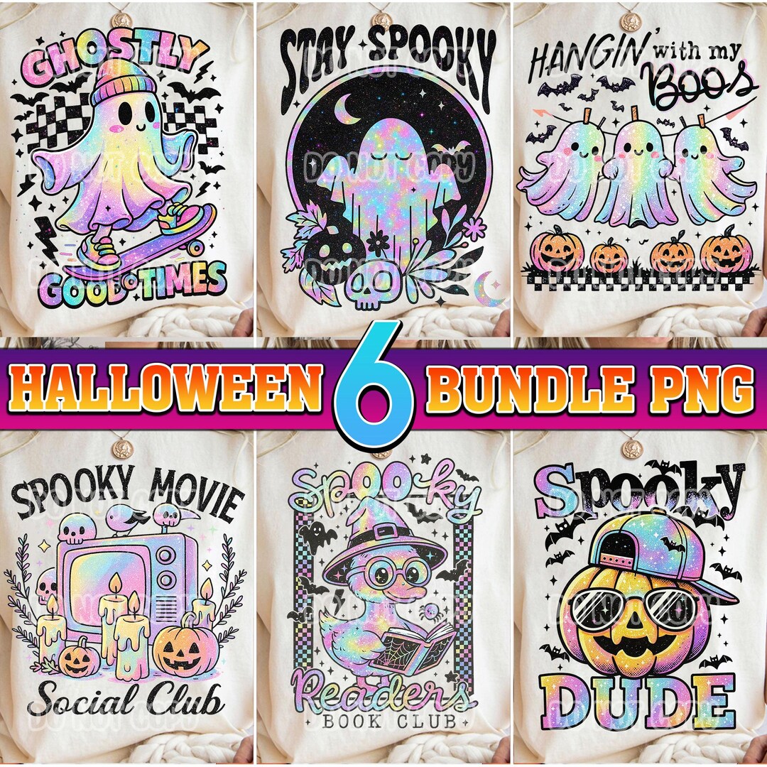 Stay Spooky Png, Hangin With My Boos Png, Ghostly Good Times Png ...
