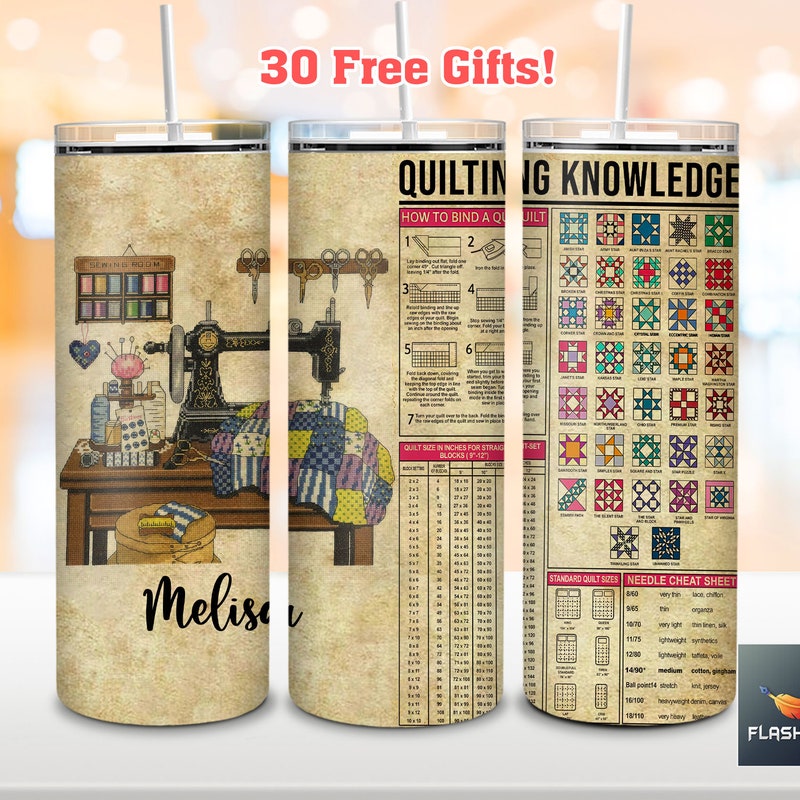 Quilter Tumbler Wraps - Etsy