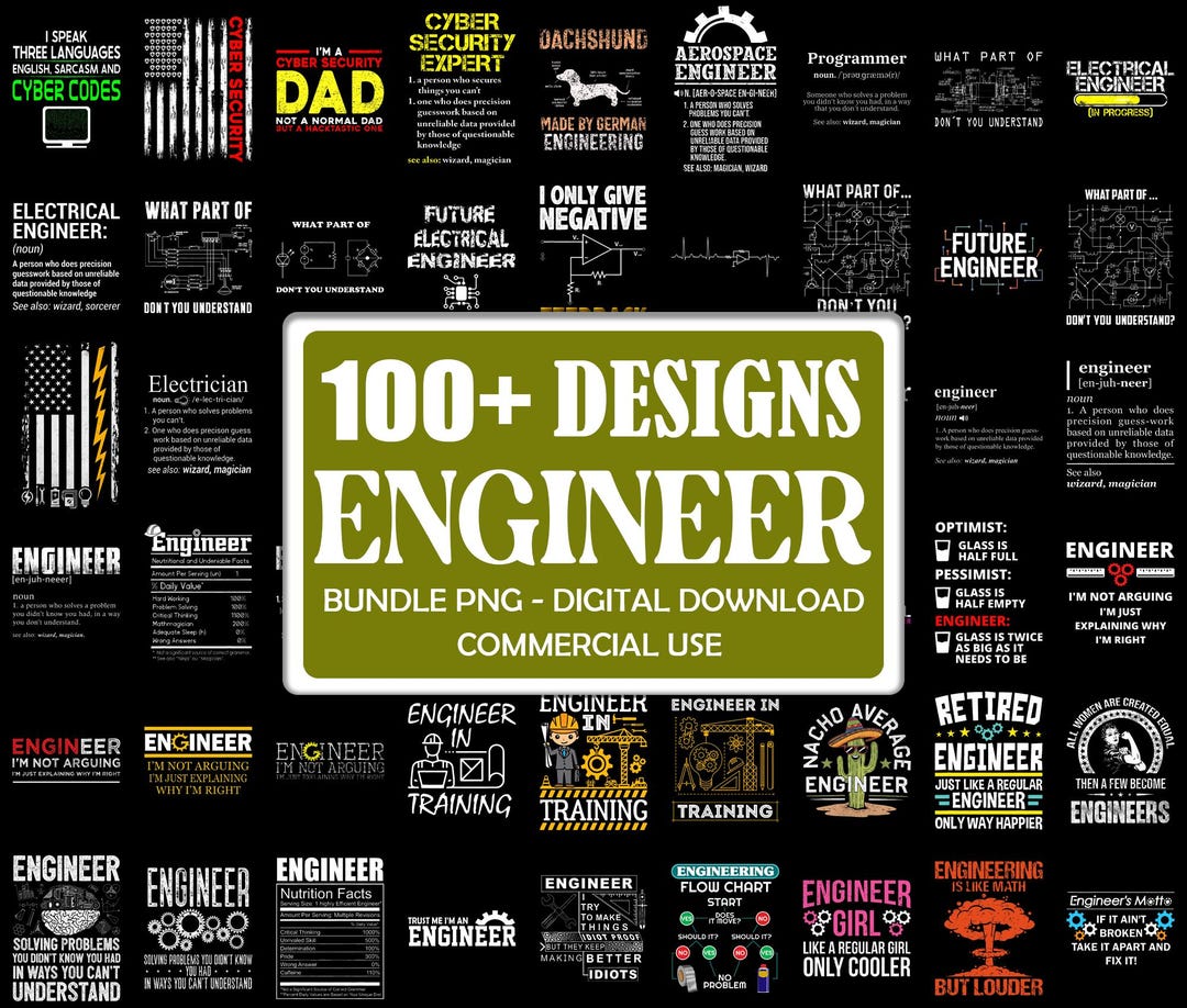 100+ Designs Engineer Png, Funny Engineer Quotes Png, Civil Engineer ...
