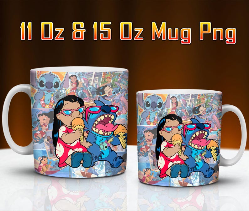 80+ Designs Cartoon 11oz & 15oz Mug Wrap Png, Cartoon Characters Bundle ...