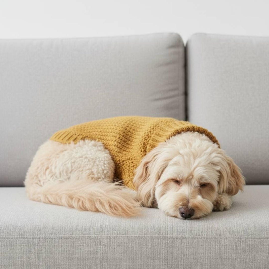 Granny Square Crochet Dog Sweater Pattern: Custom Pet Costume (digital ...