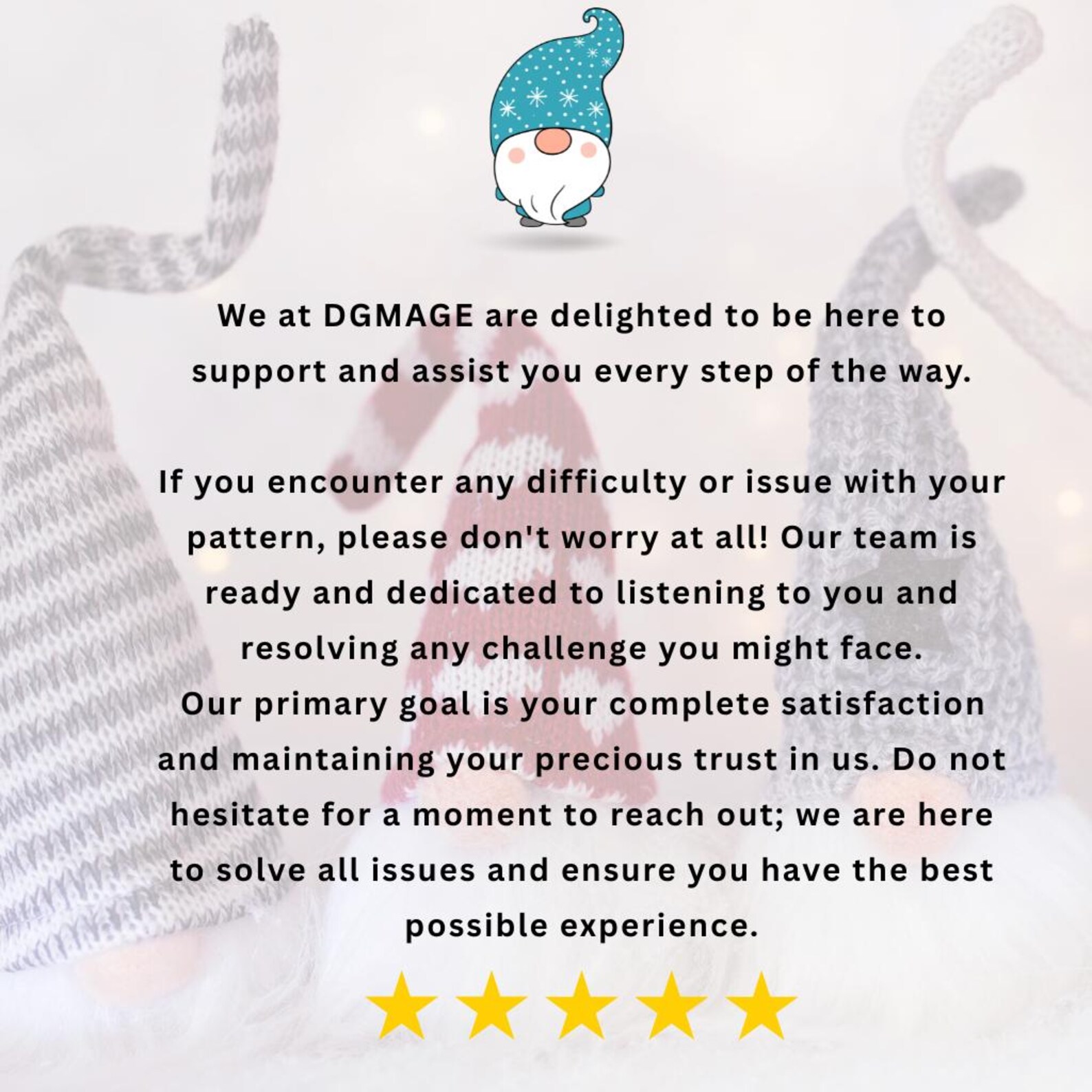 The Winter Gnome Family Collection – Crochet Amigurumi Pattern (digital ...